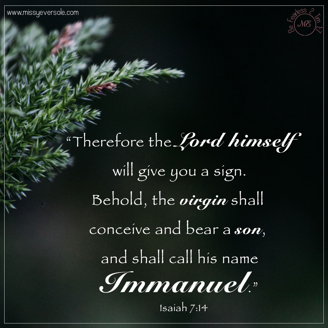 "Mary, Did You Know?" Isaiah 7:14 - Missy Eversole