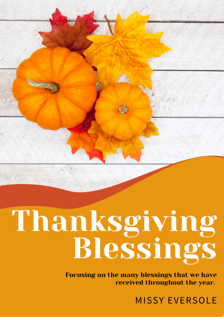 Thanksgiving Blessings Devotional - Missy Eversole