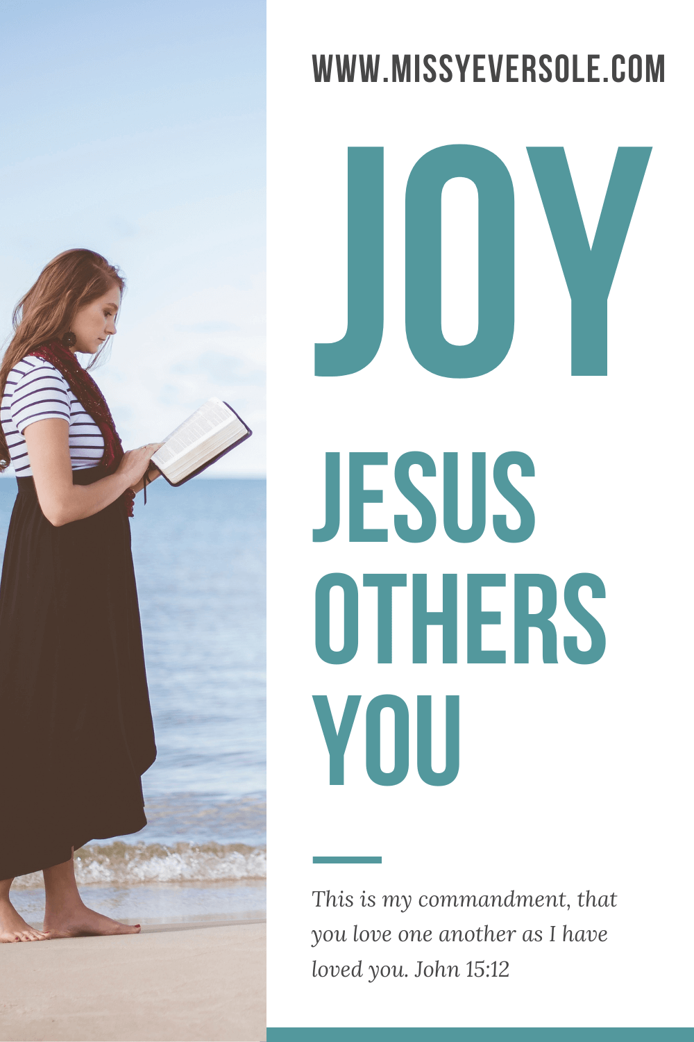 JOY - Jesus, Others, You - Missy Eversole